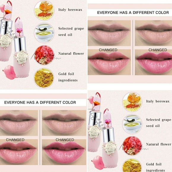 Makeup | Jelly Flower Changing Color Lipstick | Poshmark